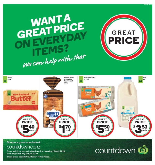 Woolworths NZ - Countdown Weekly Mailer