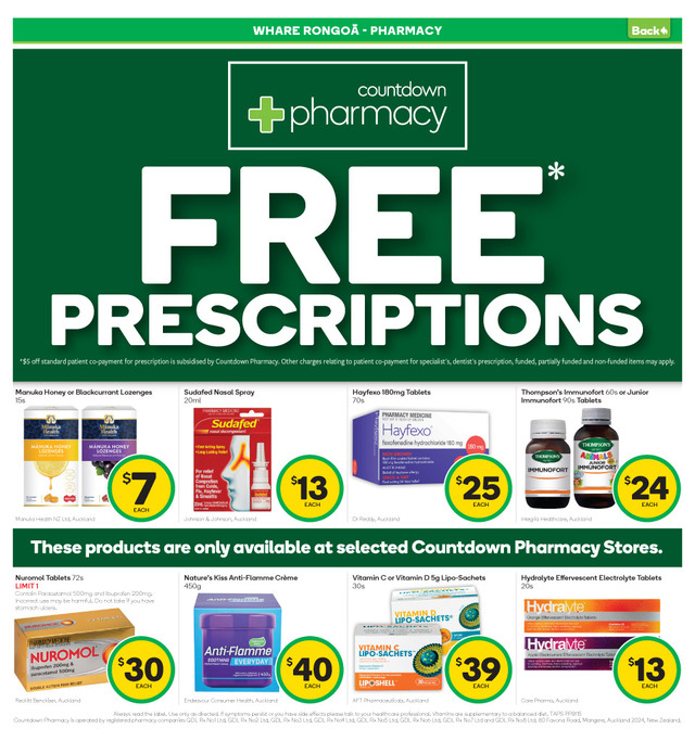 Woolworths NZ - Countdown Weekly Mailer