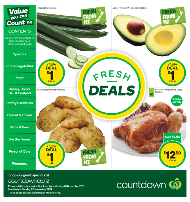 Woolworths NZ - Countdown Weekly Mailer