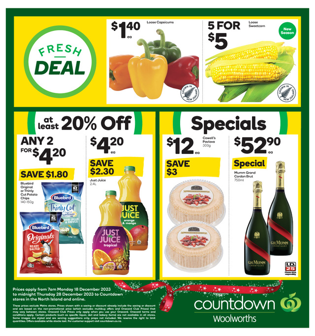Woolworths NZ - Countdown Weekly Mailer